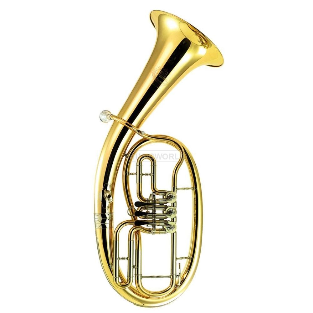 B&S 3032/2 L in B Tenorhorn, Goldmessing lackiert