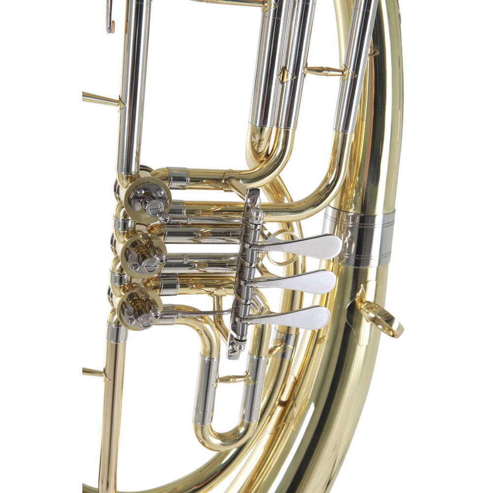 Roy Benson TH-202 in B Tenorhorn, Messing lackiert