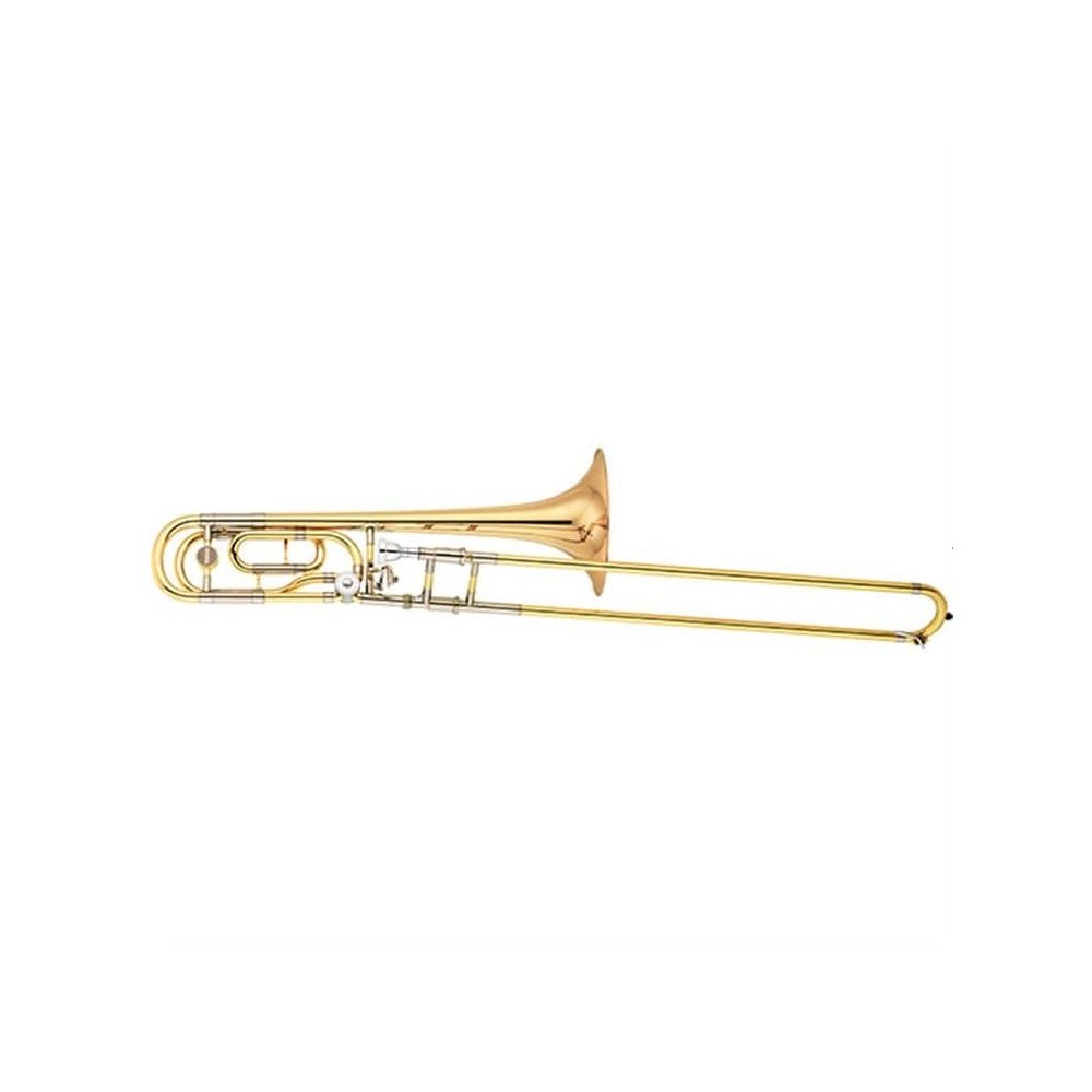 Yamaha YSL-882 G 02 B/F Trombone goud messing gelakt