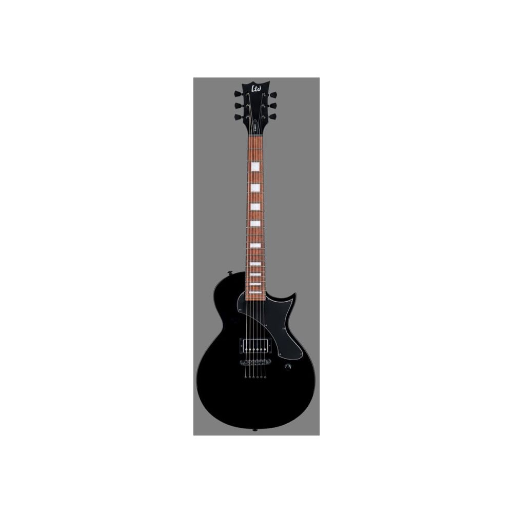 LTD EC-201 F'T Black E-Gitarre | Mahagoni, D'Addario Saiten