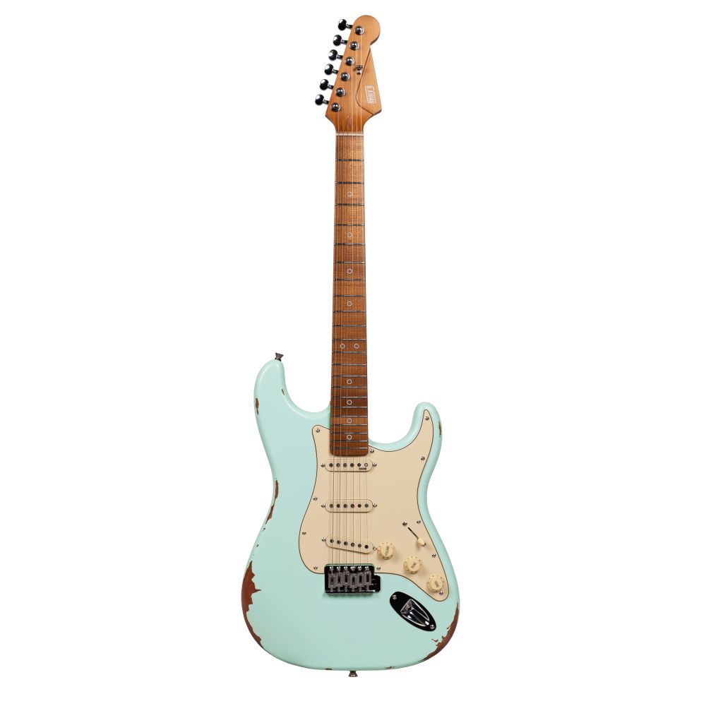 Destiny II ST-2N Fatal – Surf Green Relic | Henry's Guitars