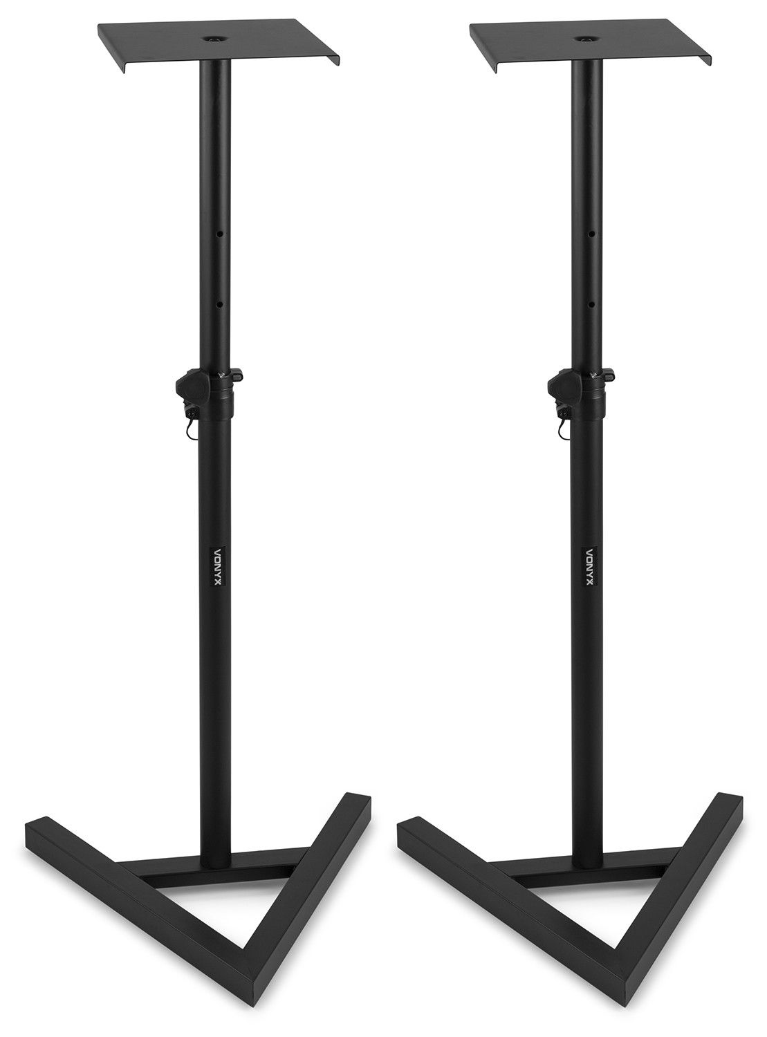 Vonyx SMS20 Monitor Stand Set – Height adjustable up to 115 cm