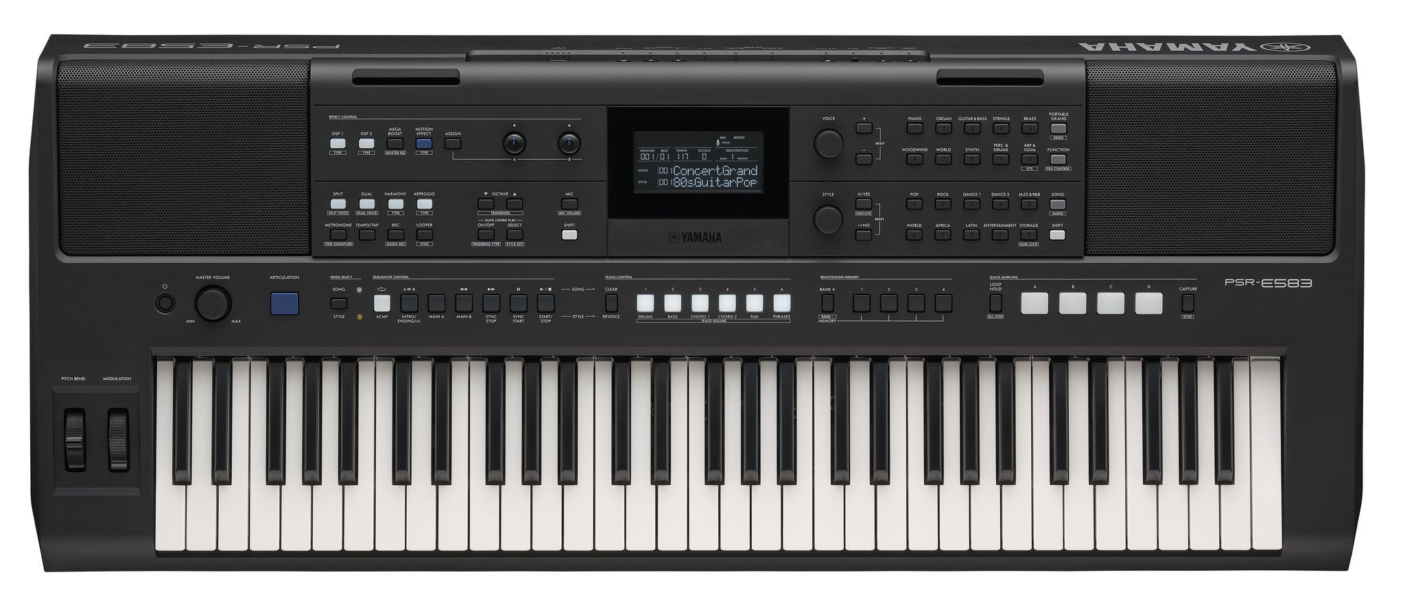 Yamaha PSR-E 583 Keyboard | 61 Tasten, 890 Klänge