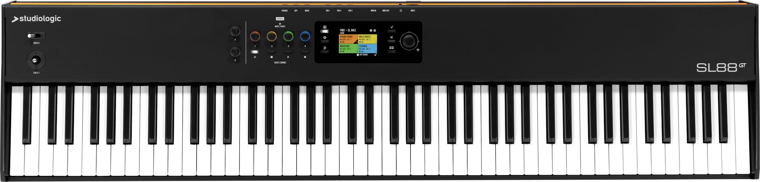 Studiologic SL-88 GT MK2 – 88-key MIDI controller