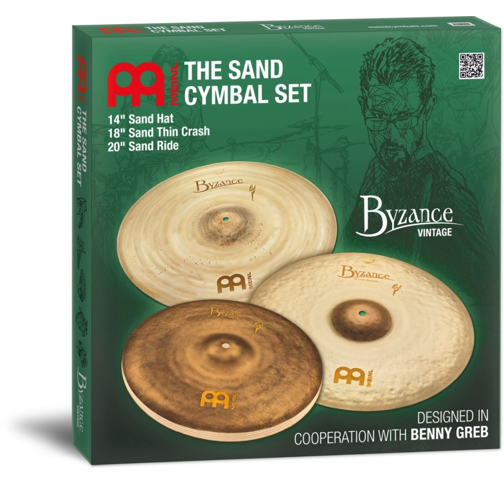 Meinl Byzance Vintage Sand Cymbal Set | 14', 18', 20'